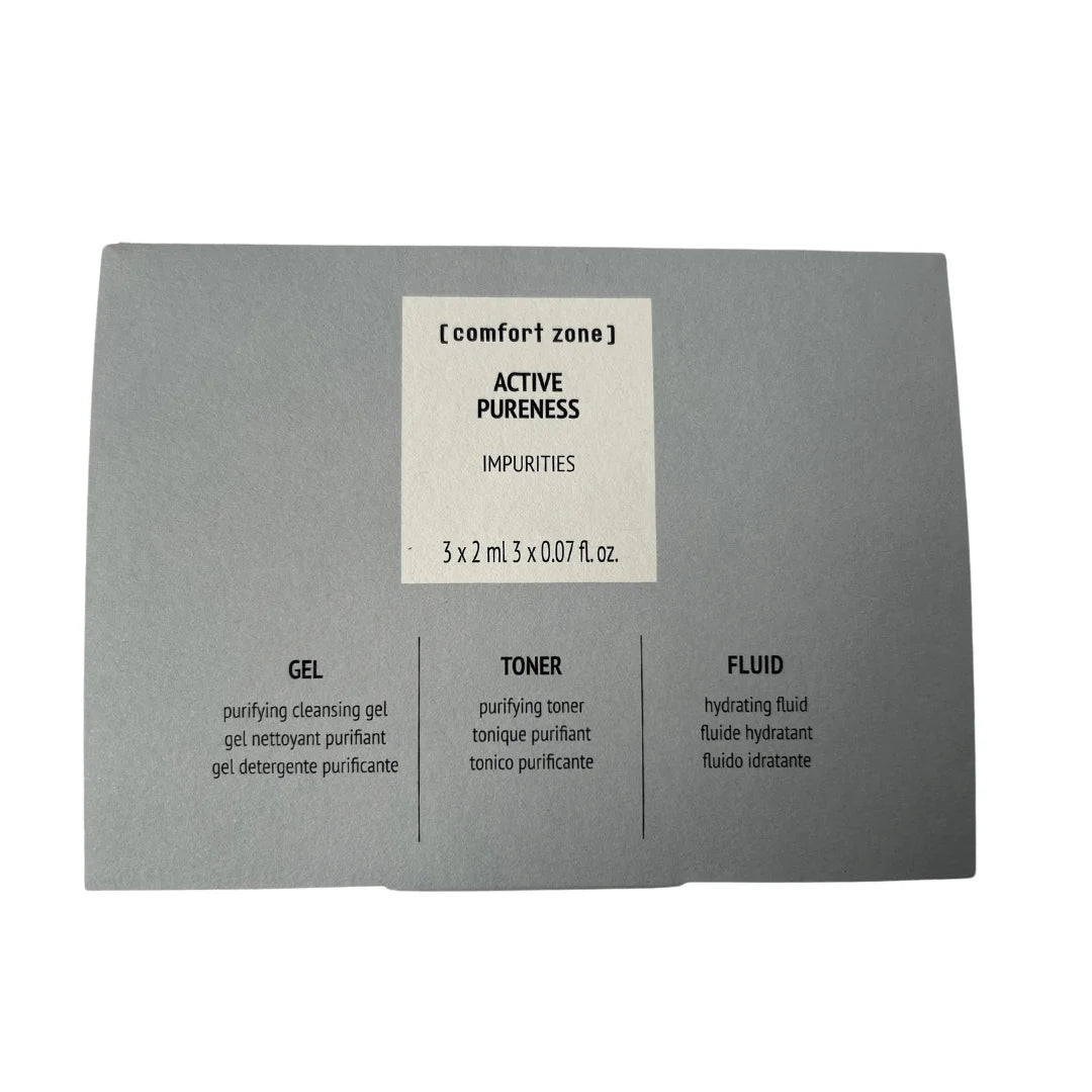 ACTIVE PURENESS by Comfort Zone try sample set just for 4,99 euro ...